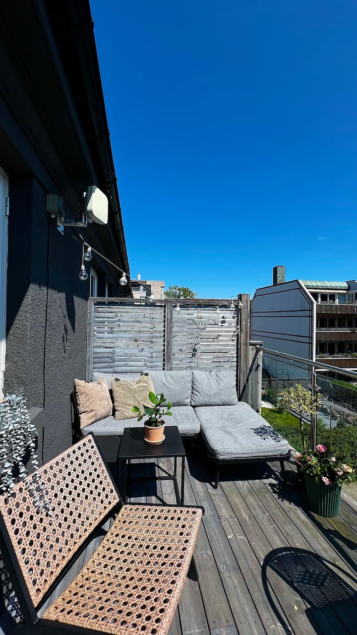 Toppleilighet Midt I Kristiansand - Kristiansand