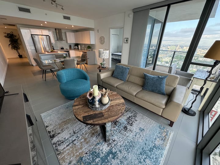 Lovely 2 Beds In The Elegant Canvas Condo Miami - Miami Beach