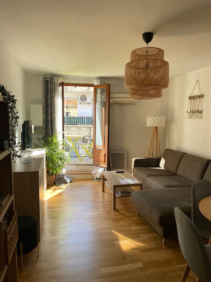 Appartement Proche Centre-ville Et Gare - Plage de la Corniche - Sète
