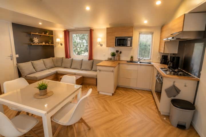 Mobilhome Prestige 40m2-2 Sdb 2 Wc-clim Au Calme - Saint-Brevin-les-Pins