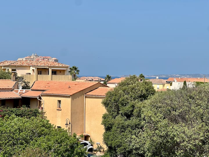 Bel Appartement Vue Mer Et Citadelle - Parking - Calvi