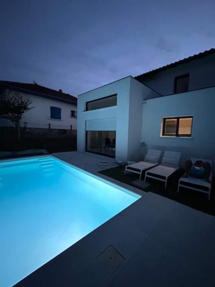 Villa Etxea Piscine Proche Océan Bayonne Biarritz - Anglet