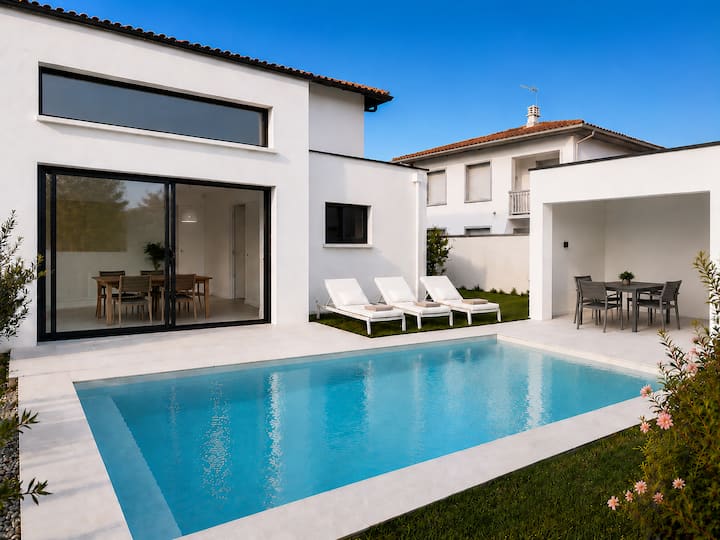 Villa Architecte Piscine Privée Anglet Biarritz - Anglet