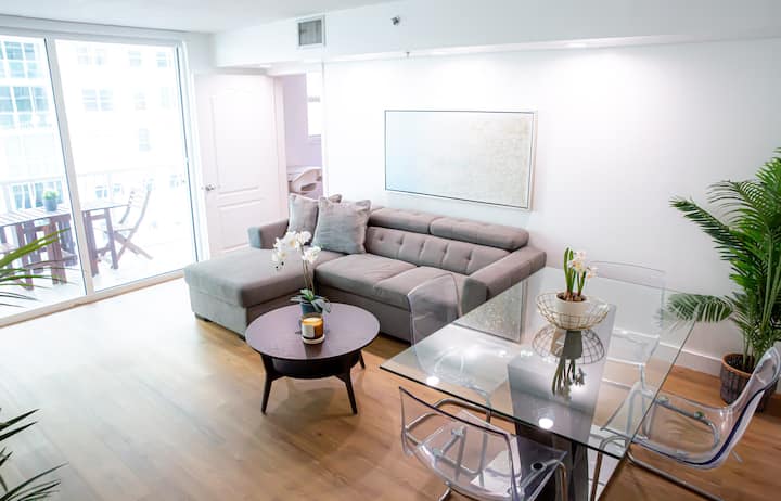 Awesome 4br Apt @Brickell, Free Parking - Miami