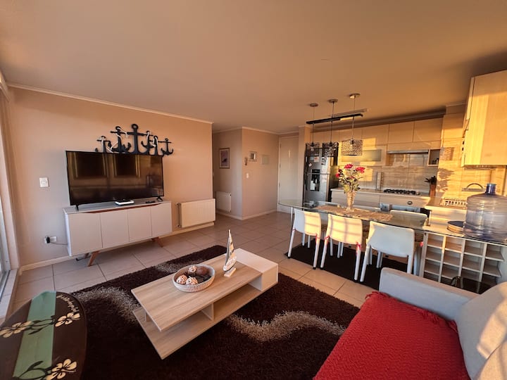 Departamento 2d/2b Laguna Bahía - Algarrobo