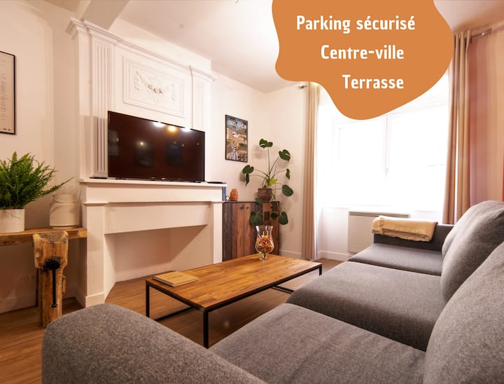 Le Cantou - Parking & Extérieur - Centre Ville - Riom