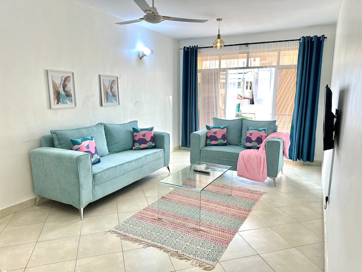 Modern 1br Nyali | Parking | Near Cinemax & Malls - Mombasa