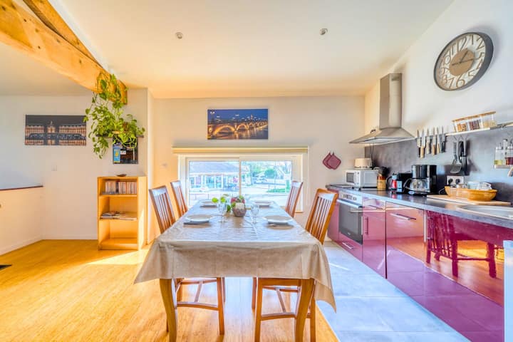 Calme & Parking Privé • Borne Voiture • Proche Bdx - Bordeaux