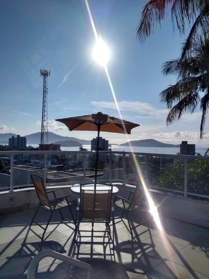 Casa Alto Padrão Piscina E Linda Vista Para O Mar - Caraguatatuba