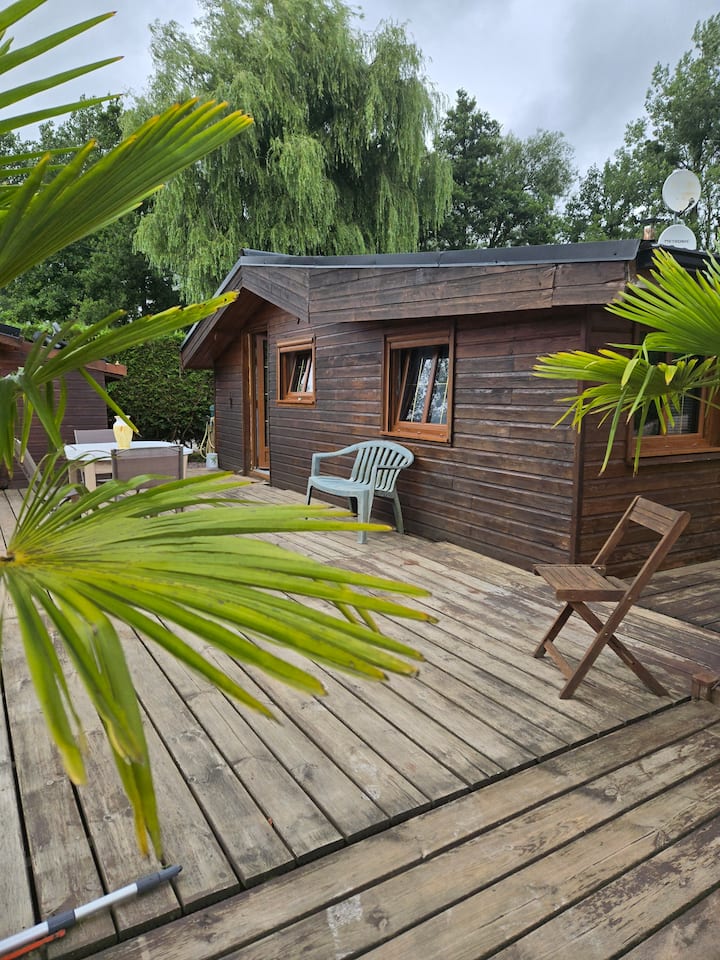 Agréable Chalet Avec Piscine Chauffée, Jacuzzi - Pas-de-Calais