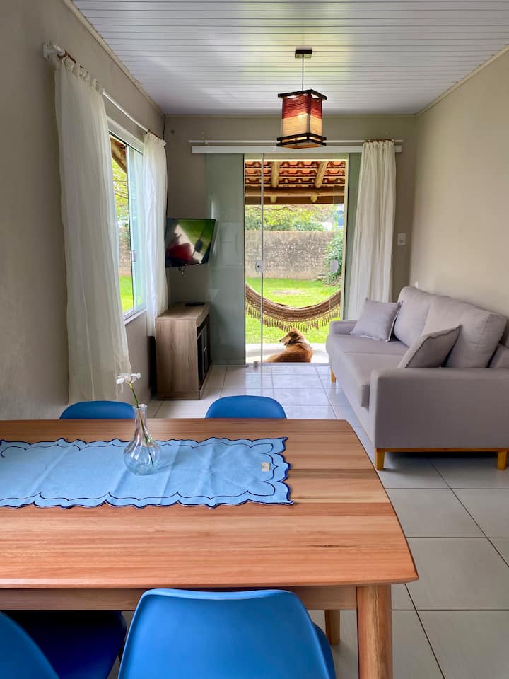 Casa Jardim | 5 Min Da Praia Do Rosa - Imbituba