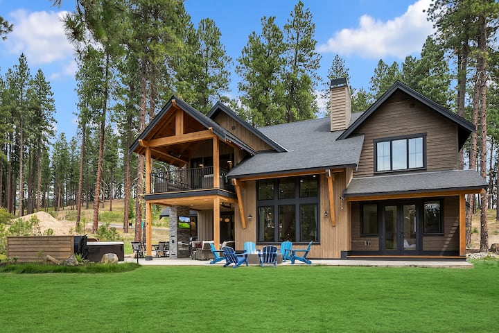 Luxurious Golf Course Stunner! Outdoor Tv/fireplac - Roslyn, WA