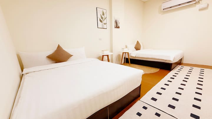 普悠瑪風格旅店｜近火車站｜娜娜雅筑｜南洋風｜家庭套房-無窗 - Taitung