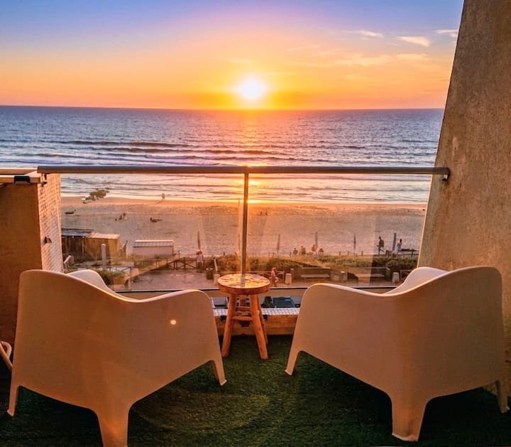 Salty Sunset: Ocean View! Free Parking & Wi-fi - Lacanau Océan