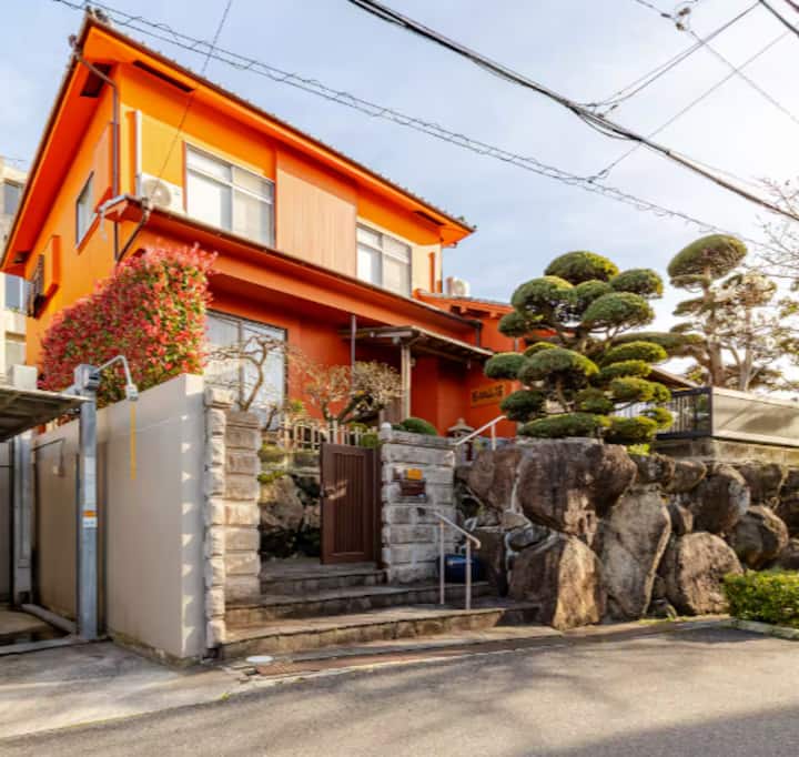 Private Villa+garden. 7r, 3toilet, 2shower+bathtub - 京田辺市