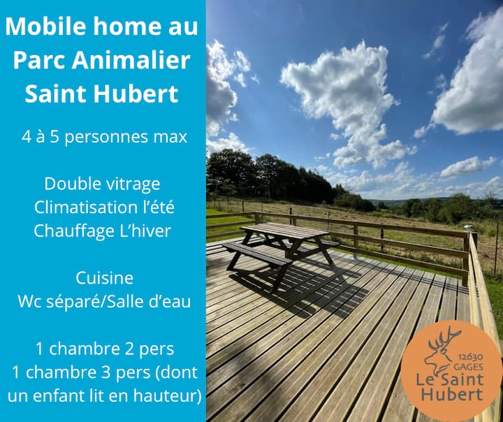 Mobil Home Du Parc Saint Hubert - Aveyron