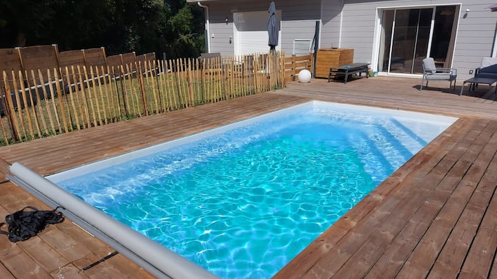 Charmant T3 Avec Terrasse Et Piscine à Tarnos - Tarnos