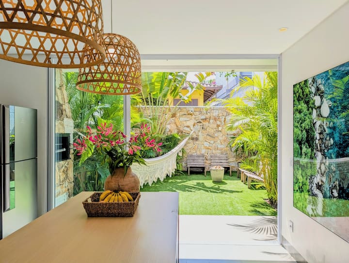 Seu Cantinho No Paraíso: Casa Linda 5min. Da Praia - Garopaba