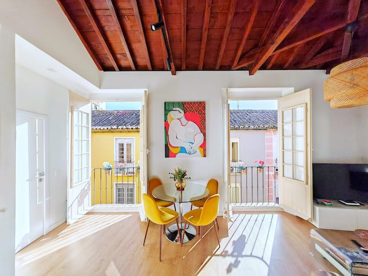 Tradición Y Diseño Contemporáneo - 2 Habitaciones - Málaga