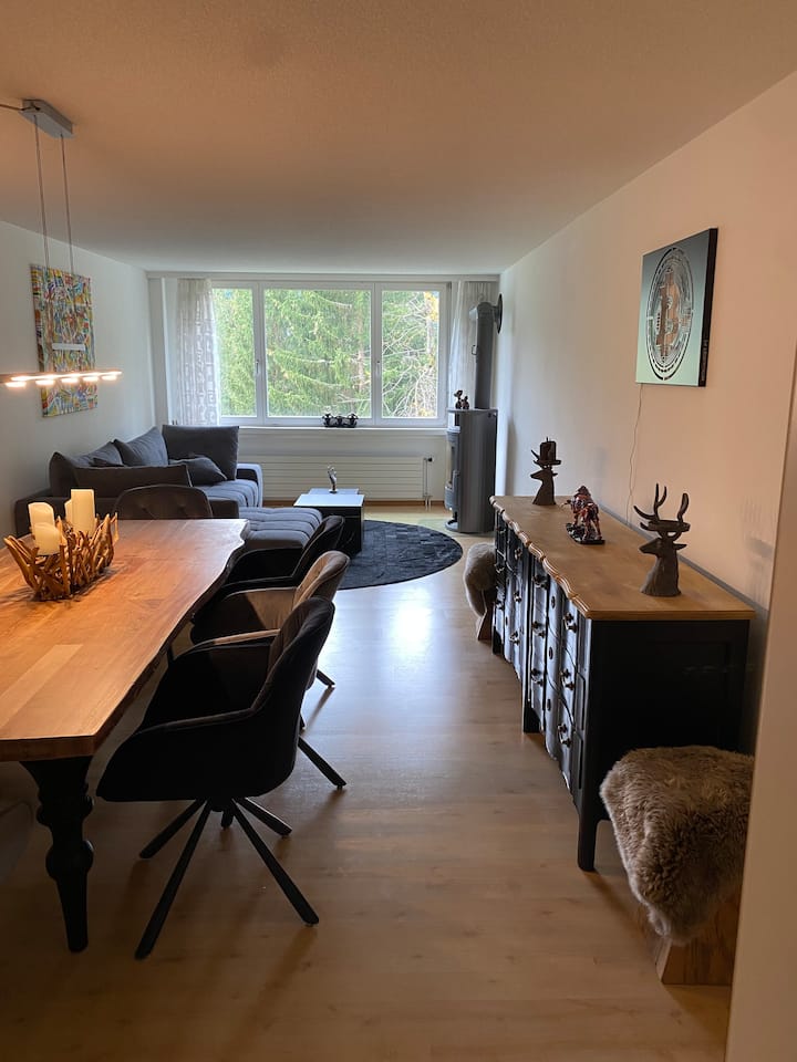 Schöne, Grosse Wohnung Im Zentrum Von Davos Platz - Davos