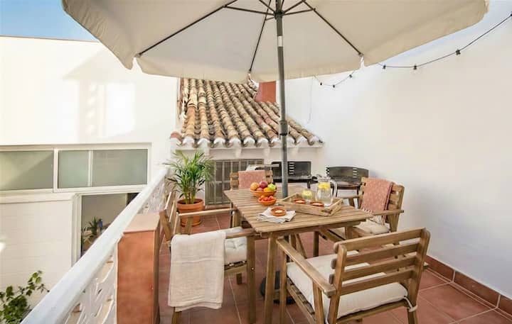 Bbq, Beach, Fireplace, Air Con. Private Parking - Oliva