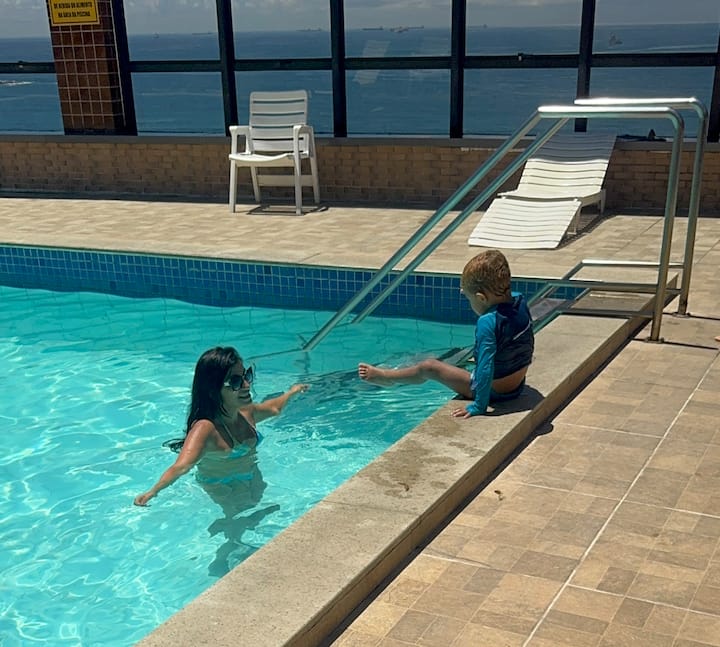 Conforto Em Frente A Praia Es. Pronto P Homeoffice - Vila Velha