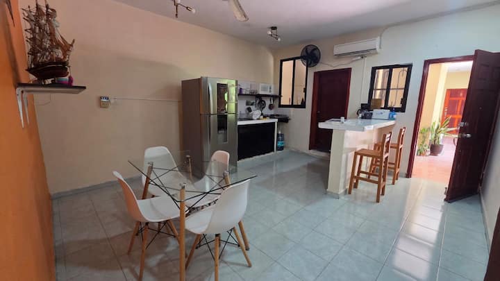 Depa 5 Totalmente Climatizado, Cerca Del Centro - Ciudad del Carmen