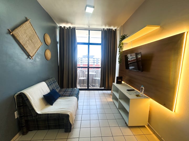 Rf-86: Apê Completo E Aconchegante Na Ponta Verde - Maceió