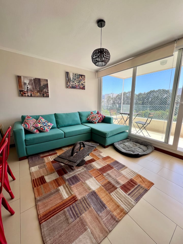 Papudo Laguna. Hermoso Departamento Amoblado 2d-1b - Papudo