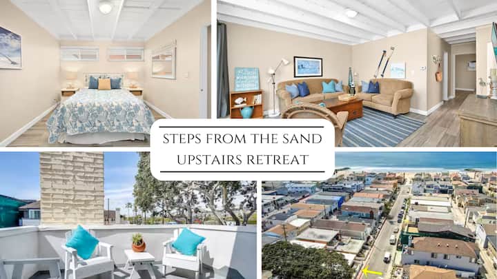 2 Bedroom Upper Apt W/ Patio 1 Block From Beach - Costa Mesa, CA