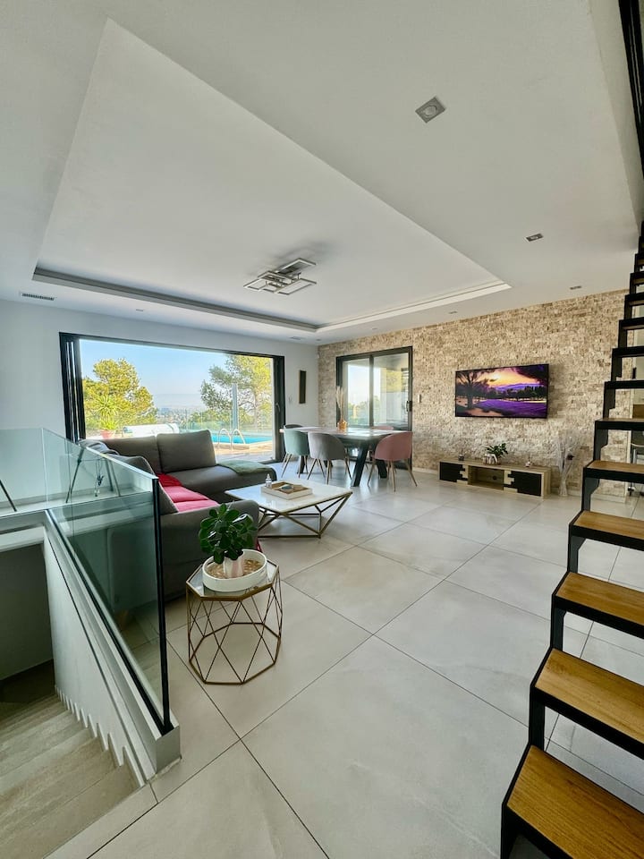 Villa D'exception: Piscine Suspendue & Vue Ventoux - Vaucluse