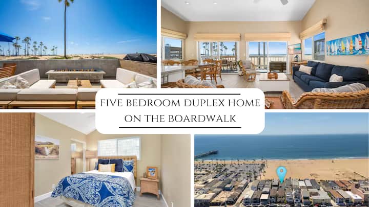 5 Bedrooms On The Boardwalk W/4 Car Garage/firepit - Orange County, CA