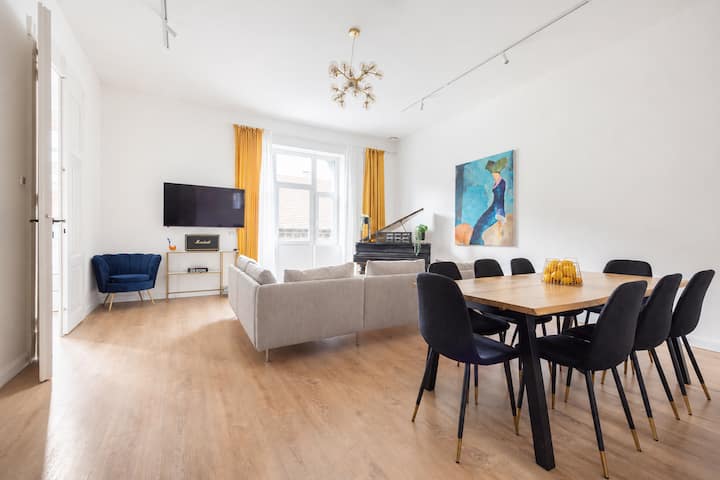 Elegant 3br 3 Baths Home Office District Vii - Budapest