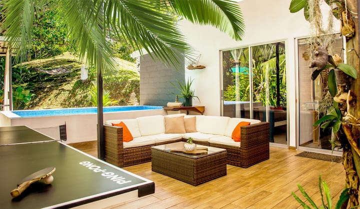 Jumanji Home One | Handcrafted Retreat Near Beach - Costa Rica