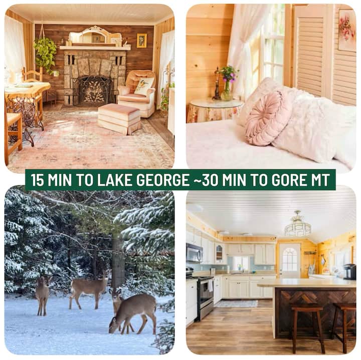 Romantic Getaway At Chickadee Hill - Adirondack Mountains