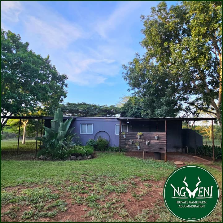 Wellust Bush Cottage 
@ Ngweni Private Game Farm - Hluhluwe