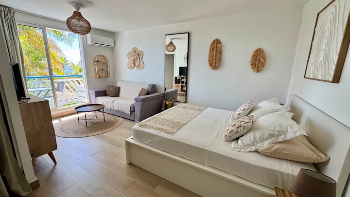 Studio Ti Baldi Vue Mer éQuipé D'une Cuve - Saint-François