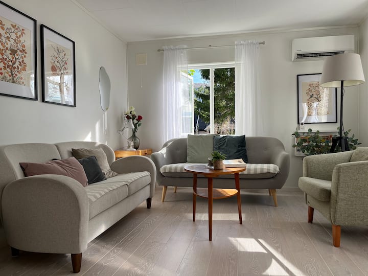 Komfortabel Leilighet Med Hage Og Parkering - Tromsø