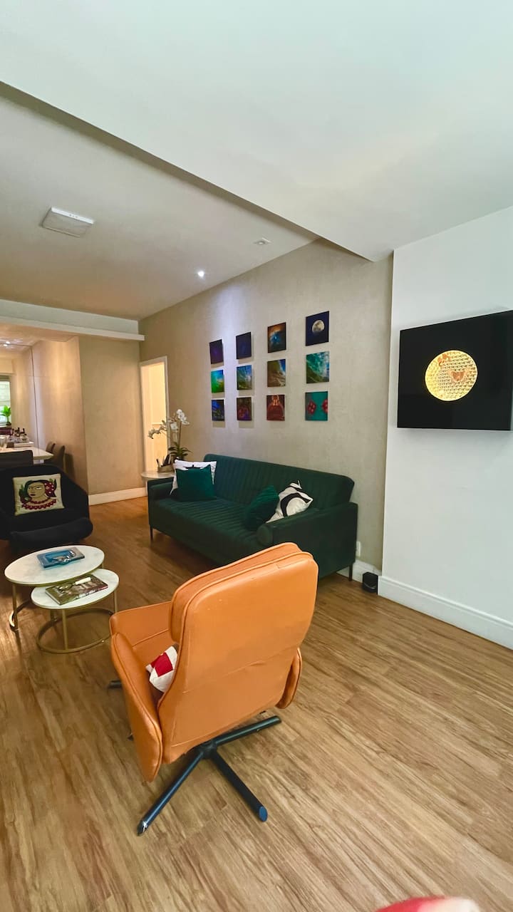 🔵Ap Ipanema 90m2, 2 Quartos, 2qd. Praia, C/garagem - Rio de Janeiro