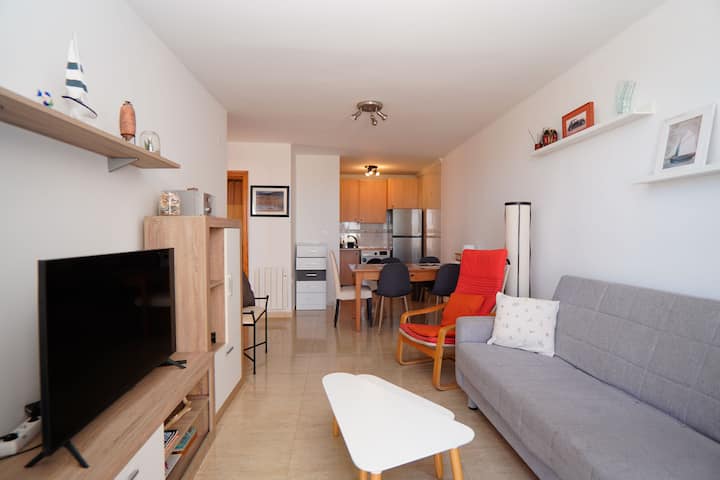 Apt. For 4 With Sea Views, Pool, Parking And Wifi - Puerto de Mazarrón