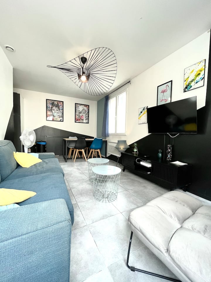 Art Et Confort Parking Privé + 2 Chambres Terrasse - Agen