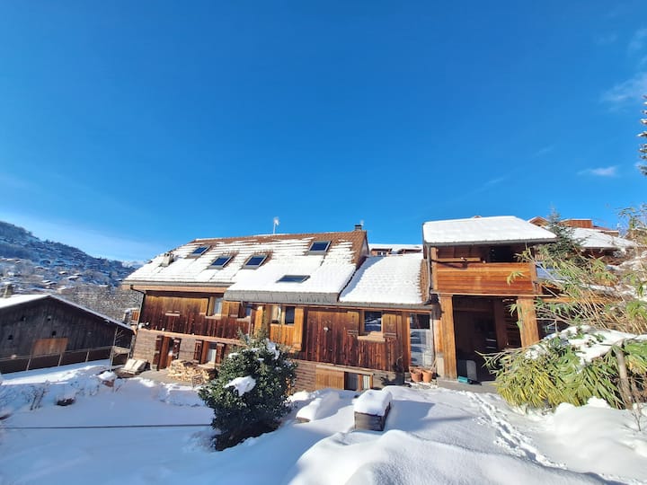 Grand Chalet Cosy, Appartement Duplex 10 Personnes - Saint-Gervais-les-Bains