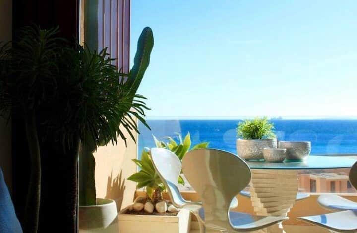 Bright Sea View Apt@playa D’en Bossa Central - Ibiza