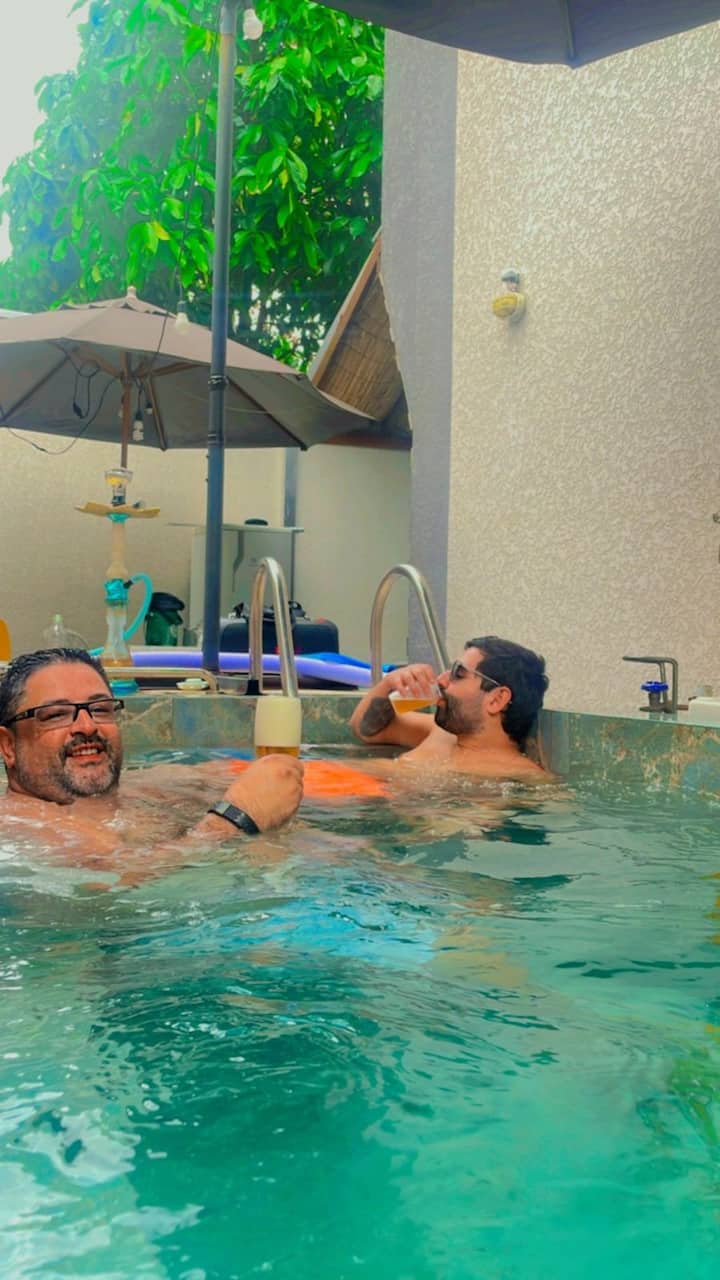 Sobrado Privativo Com Piscina Aquecida Q.mar - イタプア