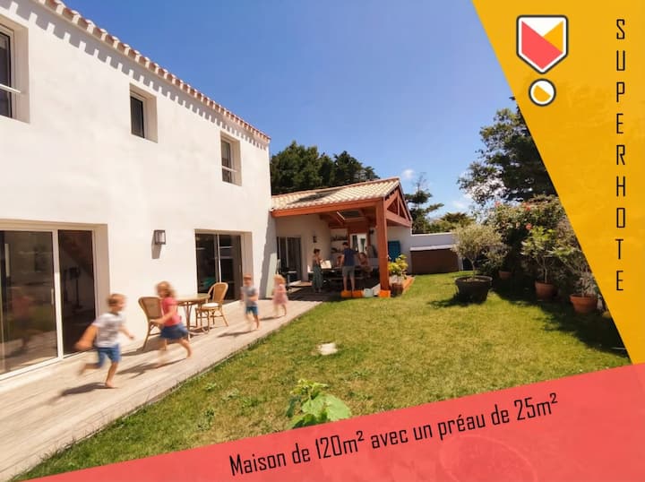 Maison Récente Tiholen Au Vieil à 500m De La Plage - Noirmoutier-en-l'Île