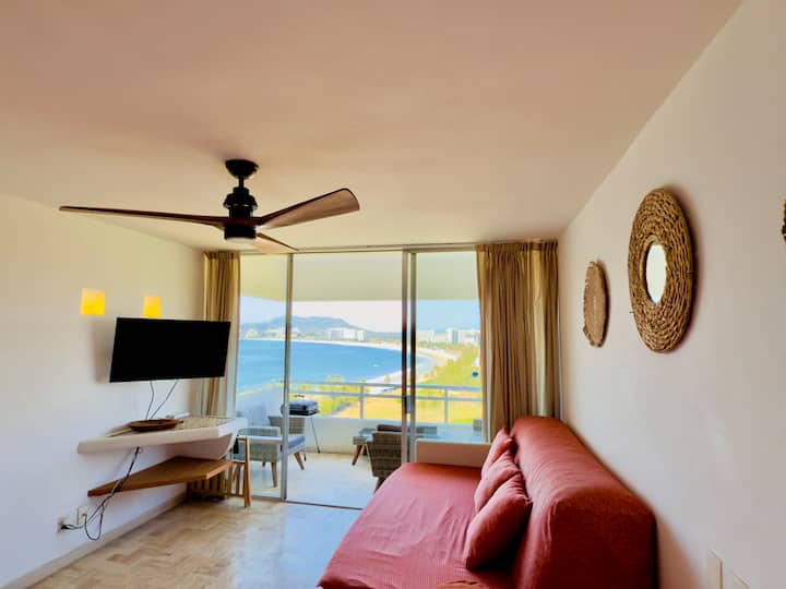 Frente A La Playa Y Hermosa Vista Al Mar - Ixtapa Zihuatanejo