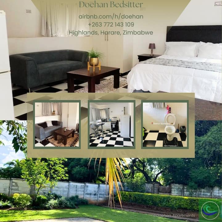 Doehan Bedsitter: Spacious, Elegant Self-contained - Zimbabwe