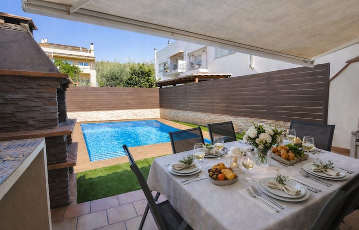 Casa Adosada Con Piscina Privada Castell D'aro - S'Agaró