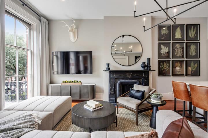 6br Historic Condo Combo | Downtown Savannah - Savannah, GA