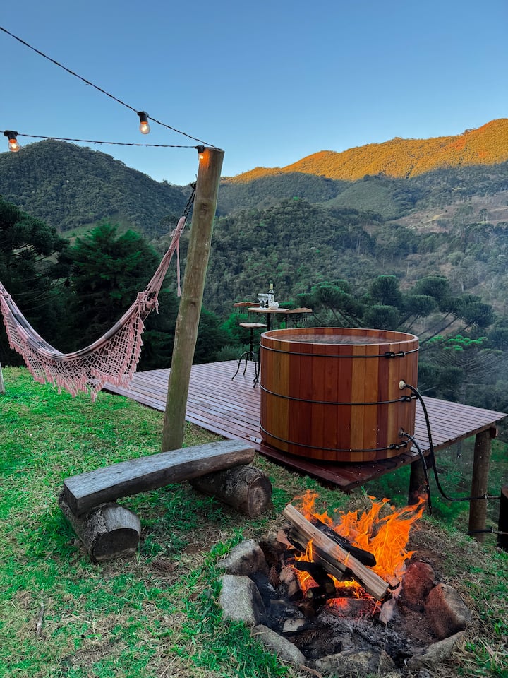 Vale Das Araucárias - Chalé Tijolinho - Com Ofurô - Resende